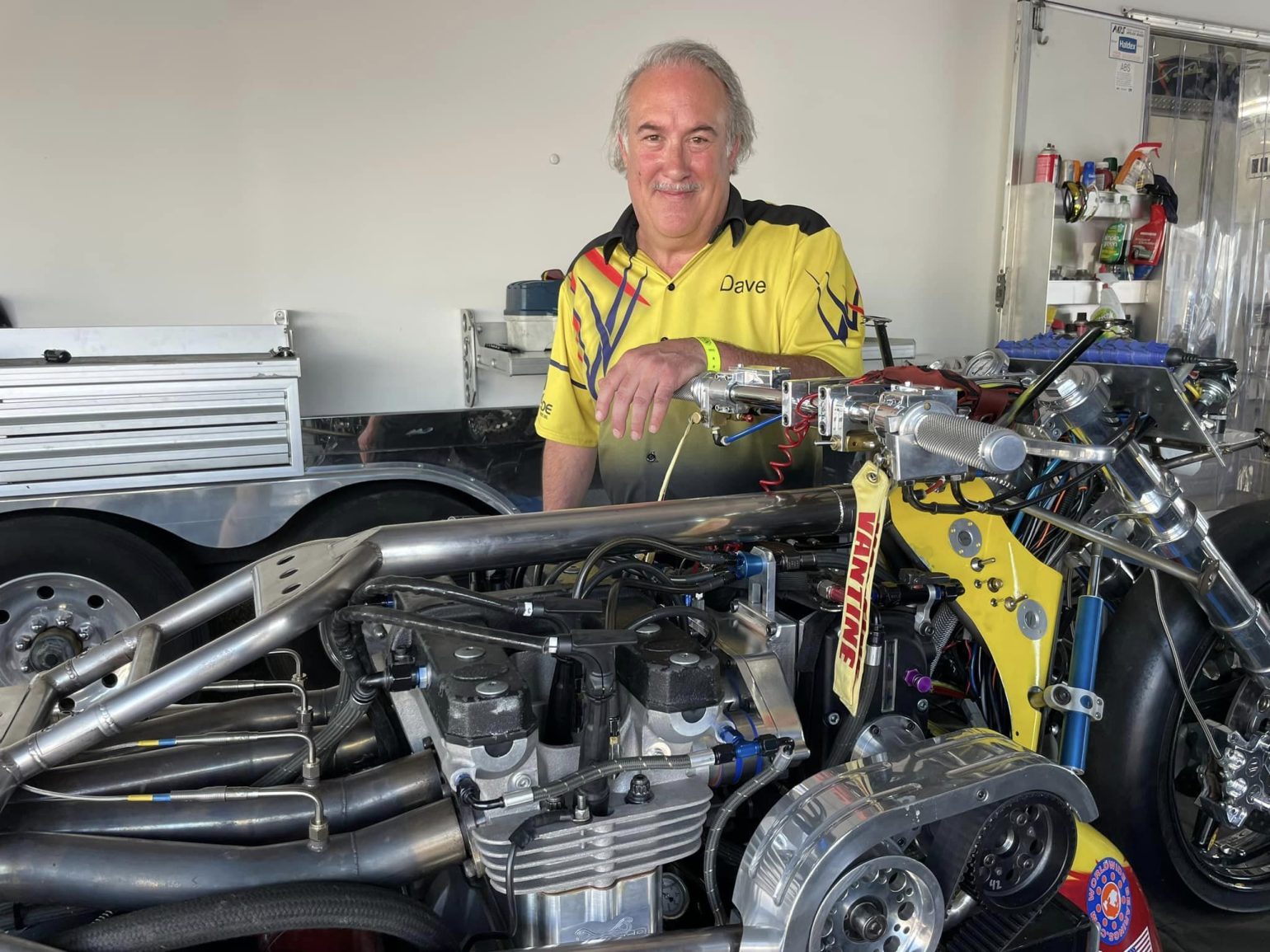 Dave Vantine’s New Top Fuel Motorcycle Comes to Life – Drag Bike News