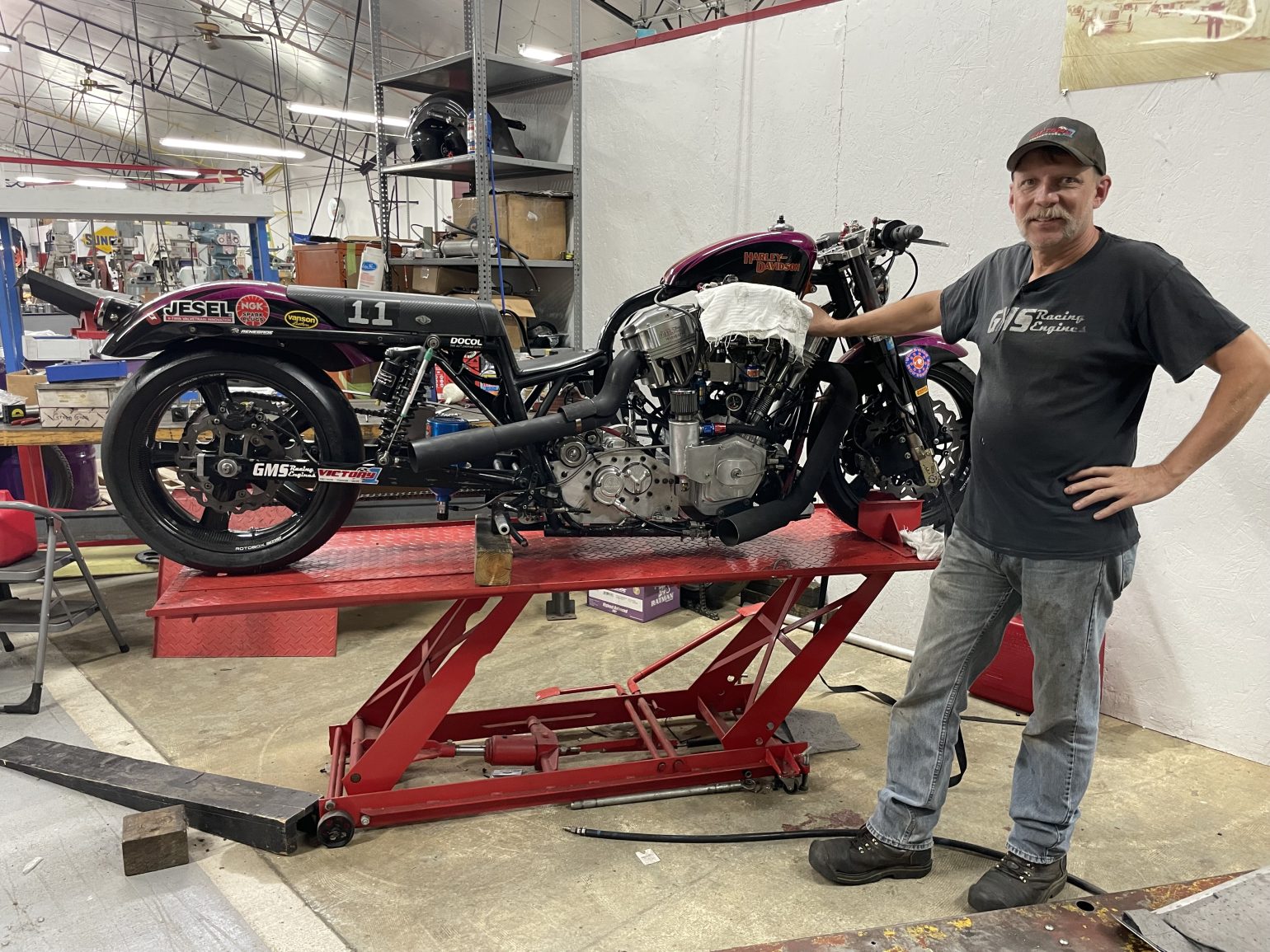 GMS Racing Interview and Shop Visit – Drag Bike News