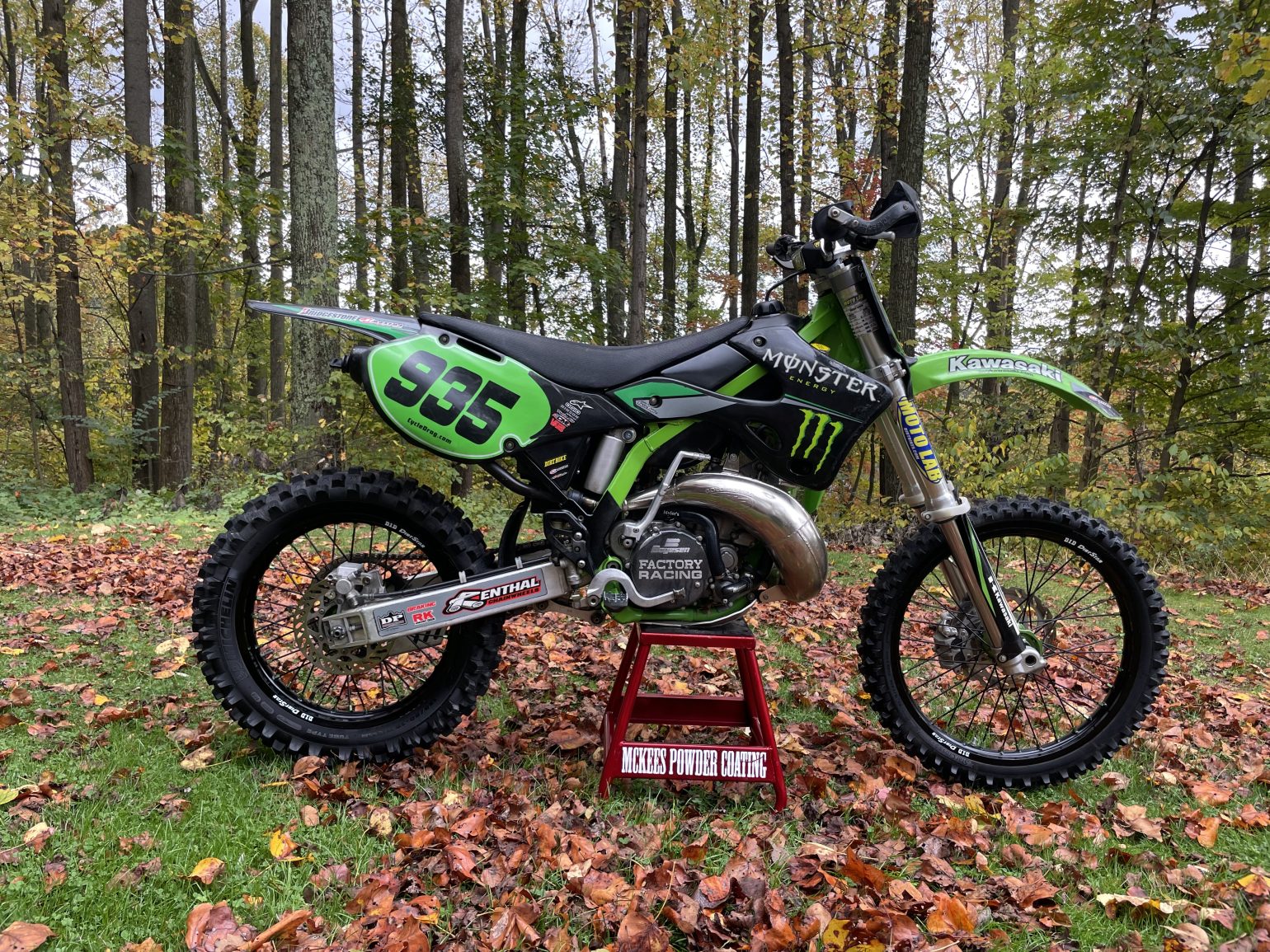 How We Set this Kawasaki KX 250 For The Woods – Drag Bike News