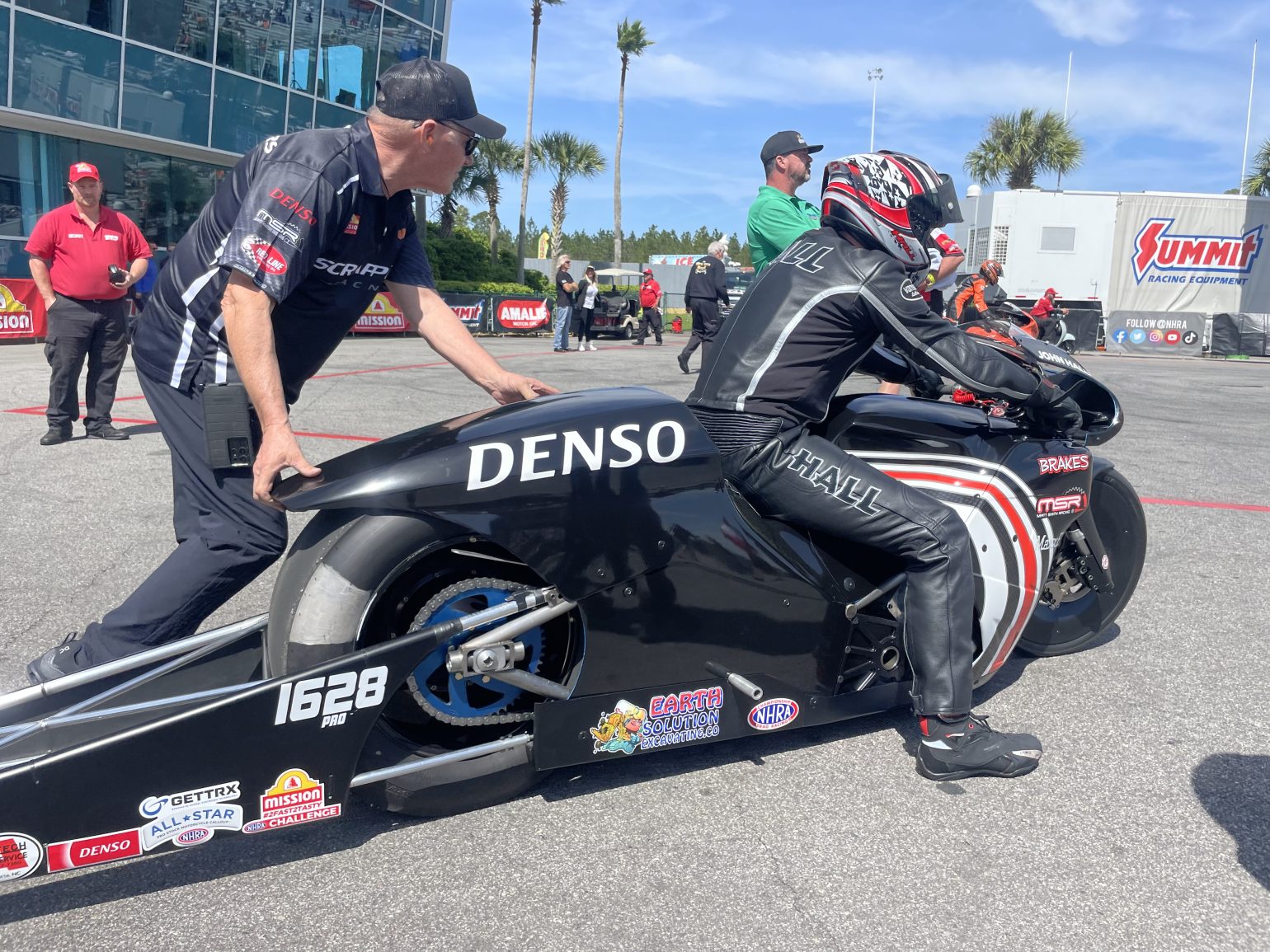 John Hall Reacts to Running First 200 MPH Pass – Drag Bike News