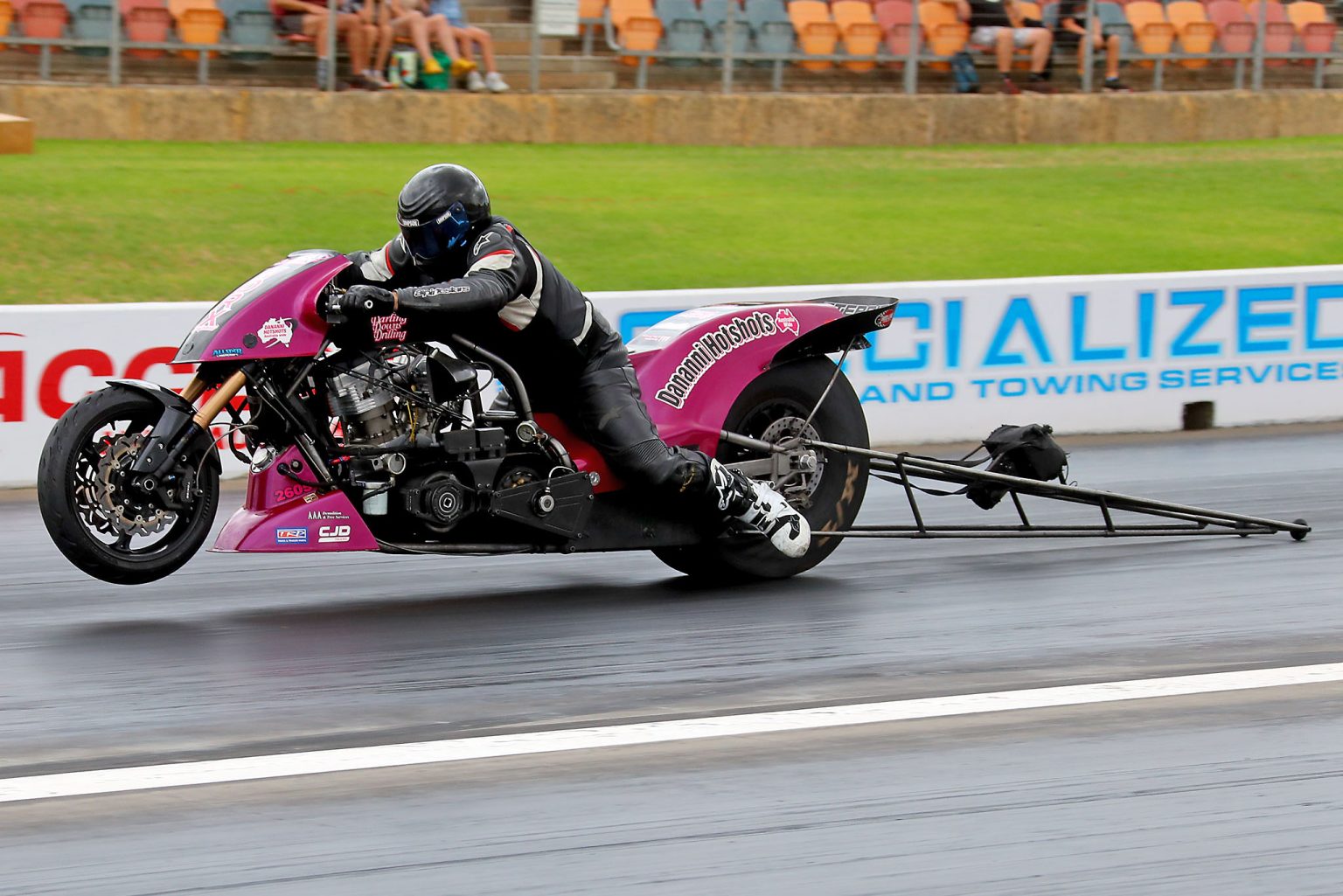 World’s Fastest Amputee Benny Stevens Shines at Westernats – Drag Bike News