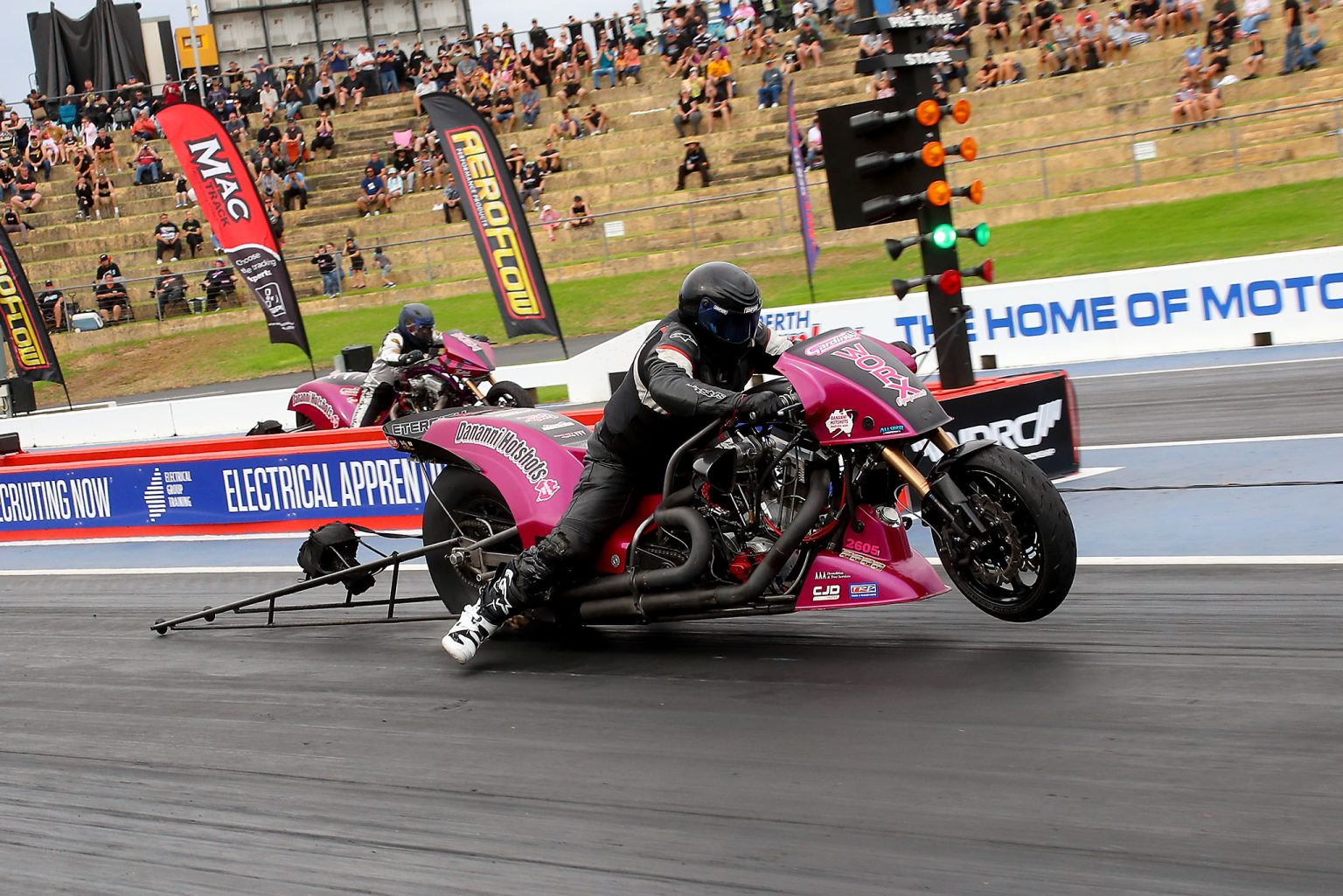 World’s Fastest Amputee Benny Stevens Shines at Westernats – Drag Bike News