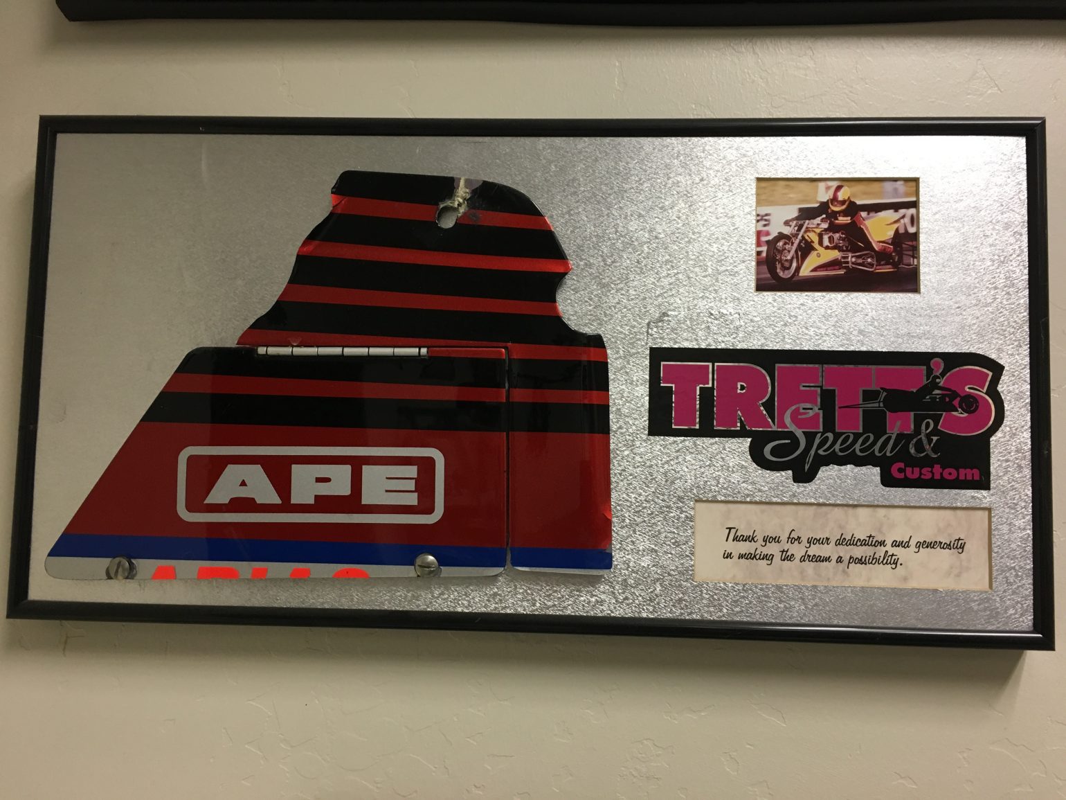 Godspeed “APE” Jay Eshbach – Drag Bike News