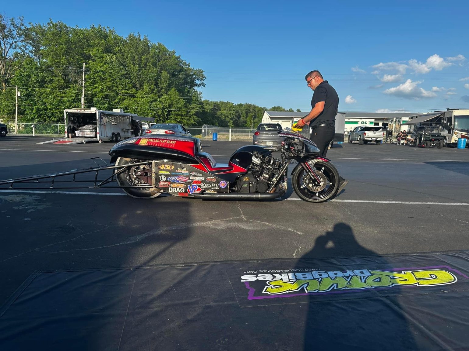 Brunson Grothus Takes Turbo Bike to PDRA Winner’s Circle – Drag Bike News