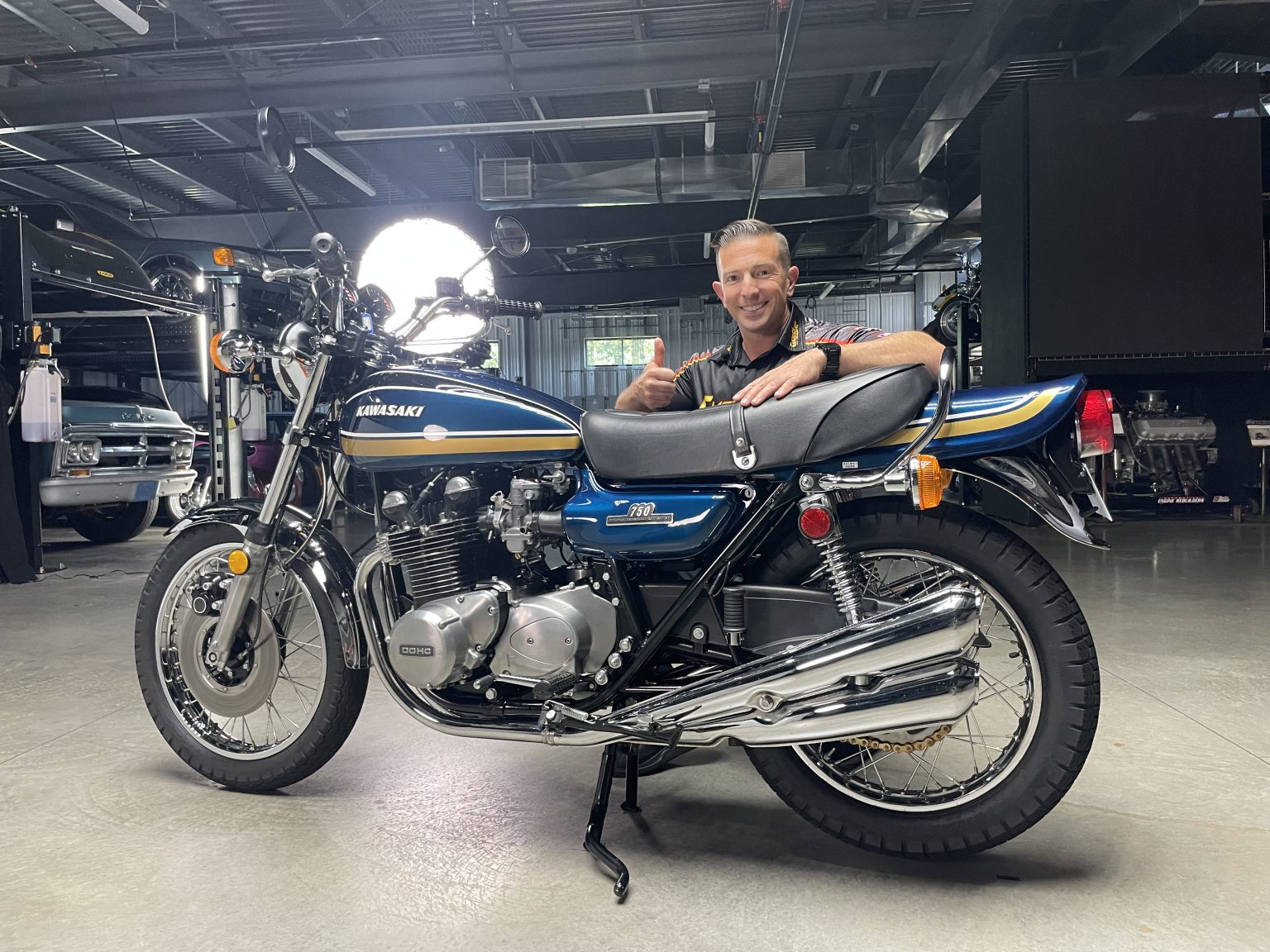 Starting Up One of the World’s Rarest Motorcycles – Kawasaki Z2 750 ...