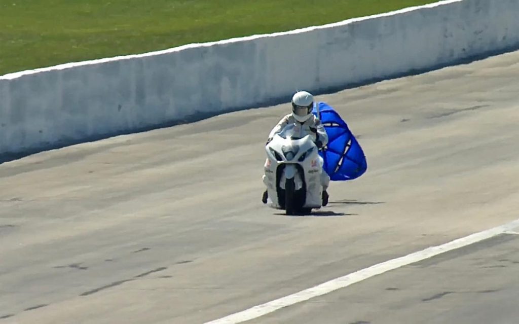 Bostick Successfully Uses Pro Stock Motorcycle Parachute at “Big Go ...