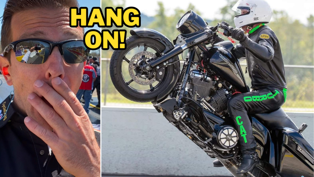 Harley Bagger Drag Racing Gone Wrong – Drag Bike News