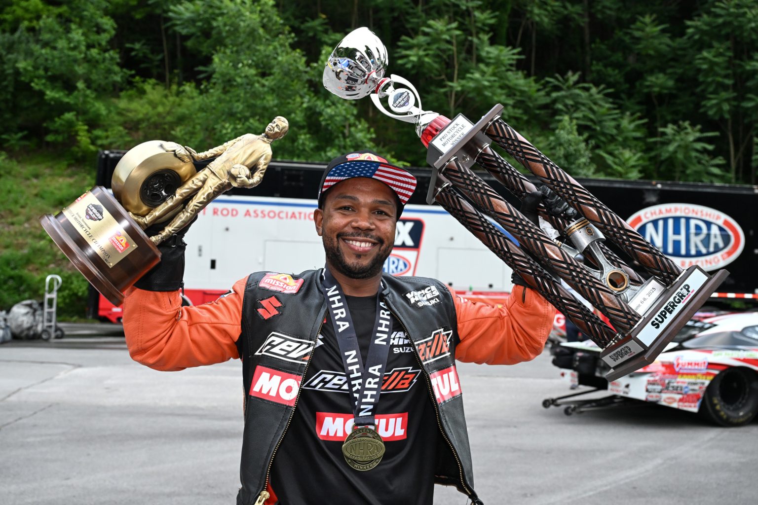 How Richard Gadson Scored First NHRA Win – Drag Bike News